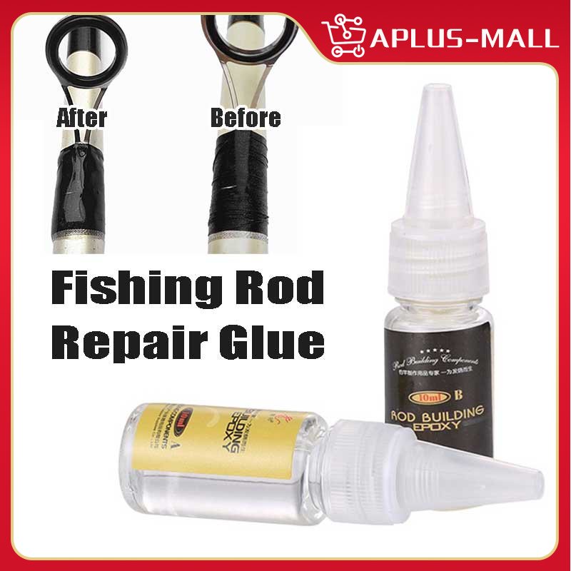 2Pcs Fishing Rod Adhesive DIY Epoxy AB Transparent Glue For Fishing Rod Repair | Shopee Philippines