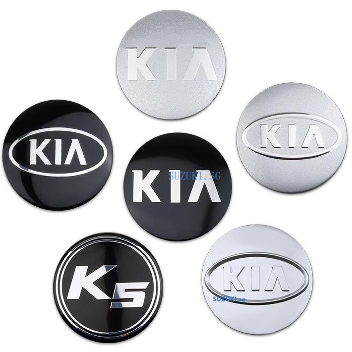 4Pcs 58MM KIA K2/K3/K4/K5 Sportage Forte Universal Car Wheel Center Rim ...