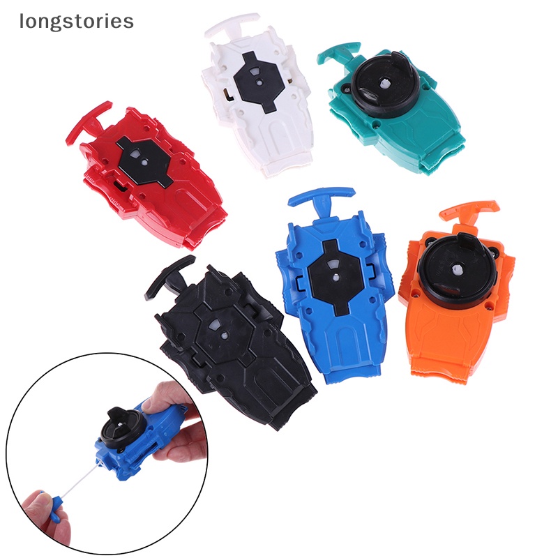 longstories Beyblade beylauncher burst string launcher red orange blue ...