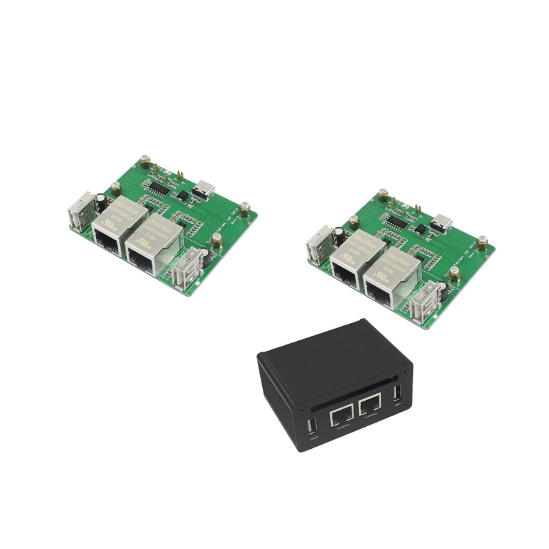 R* Two Ethernet Port Mainboard for RaspberryPi Zero 2W Bandwidth ...
