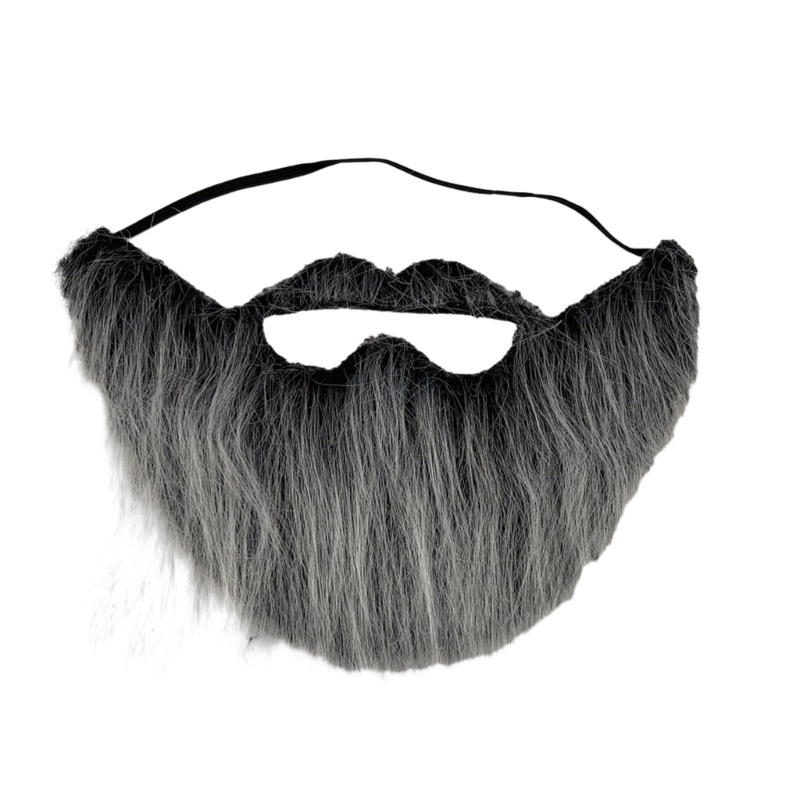 KING Hair Disguise Accessories Long Fluff Beards Cosplays Props ...