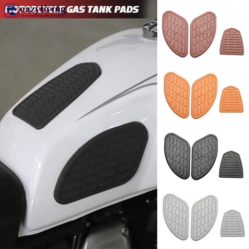 EAZYLIVING 3Pcs Vintage Motorcycle Tank Knee Pad Retro Gas Fuel Tank ...