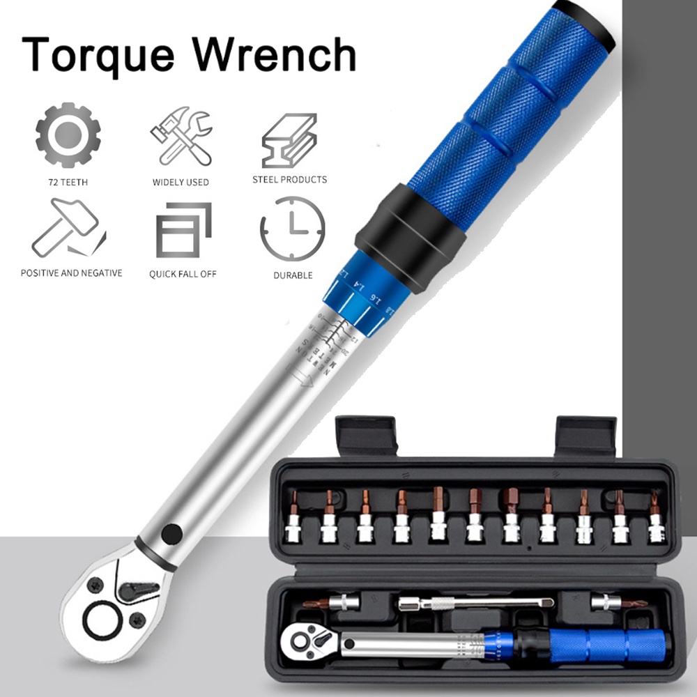 Quick-release Torque Wrench High Precise Torque Preset Wrenches 2-24N.m ...