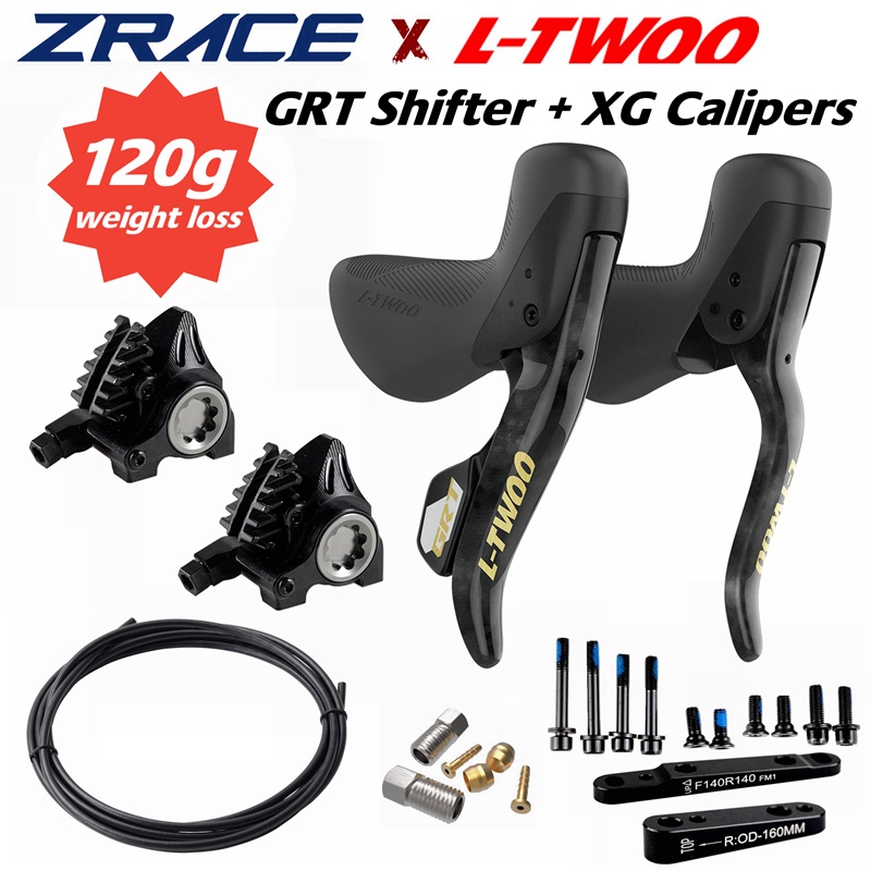 LTWOO GRT Disc 1x12s Gravel Hydraulic Disc Shifter ZRACE XG Flat Mount ...