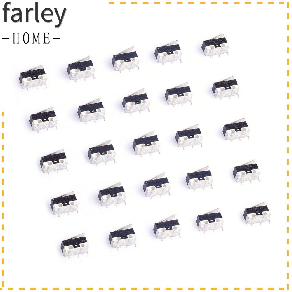 FARLEY 50Pcs Micro Switch, AC 1A 125V 3 Pin Micro Limit Switch, Normal ...