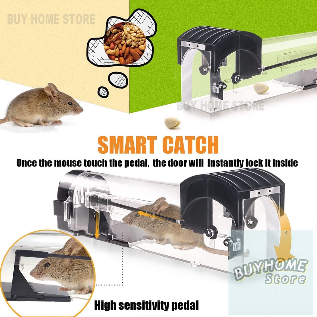 Mouse Traps Household Rat Traps Large Mouse Killer Traps Live Mouse ...