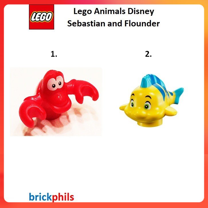 Lego Animals Disney - Sebastian and Flounder | Shopee Philippines