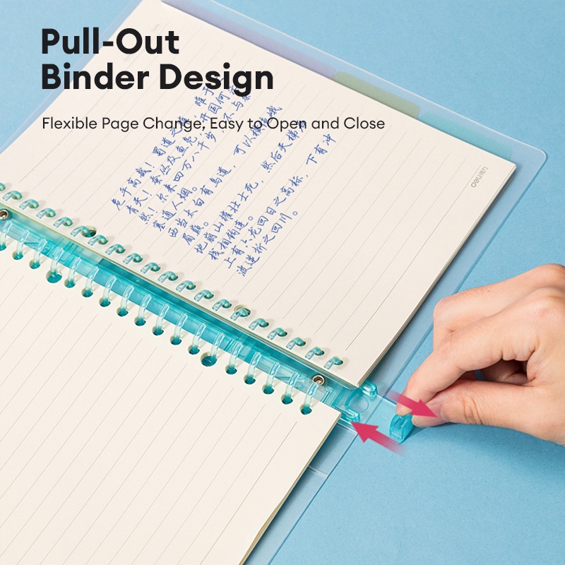 Deli A5 Notebook with Refill Inner School Supplies QHA560 | Shopee ...