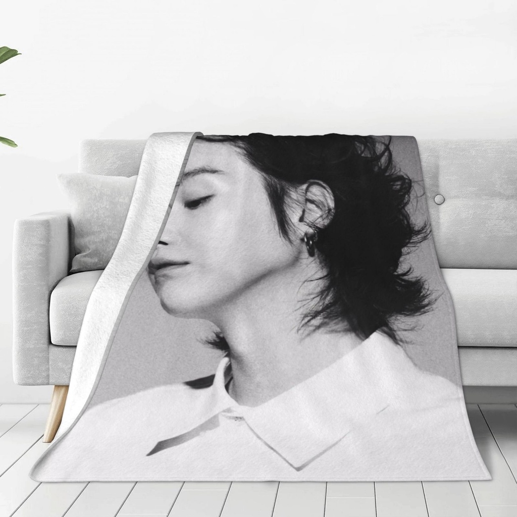 BTS SUGA Agust D Flannel Ultra-Soft Micro Fleece Blanket for Bed Couch ...