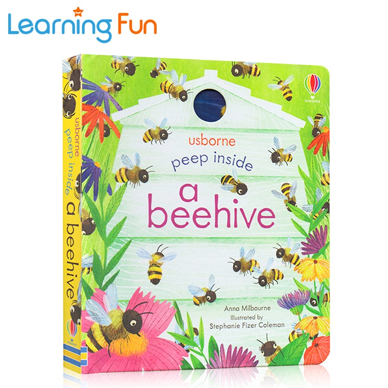 Usborne Peep Inside A Beehive Educational Board Books for Kids Children ...