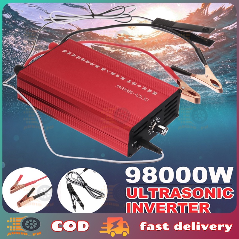 99000W Ultrasonic Inverter Electric Fishing Machine High Powered DC 12V ...
