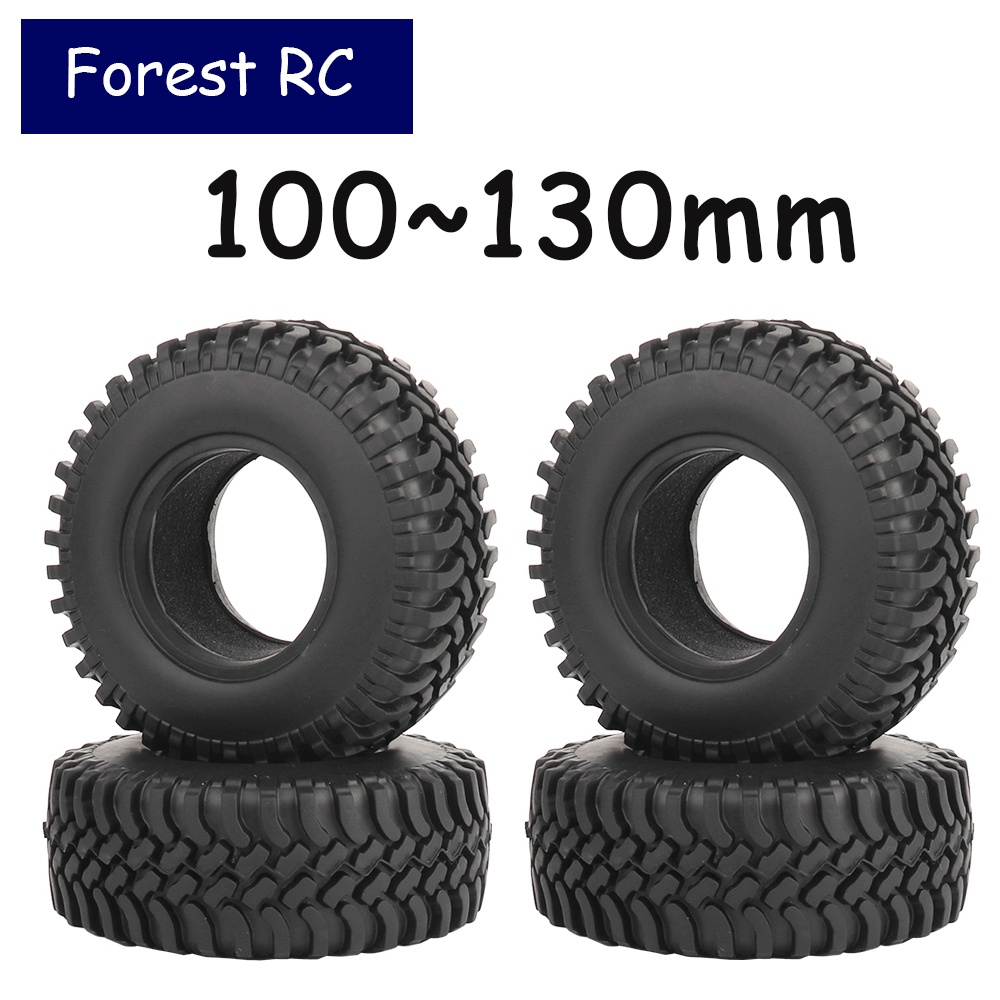 4PCS 1.9 inch 2.2” Rubber Rocks Tyres Wheel Tires 100mm 110 108mm 120mm ...
