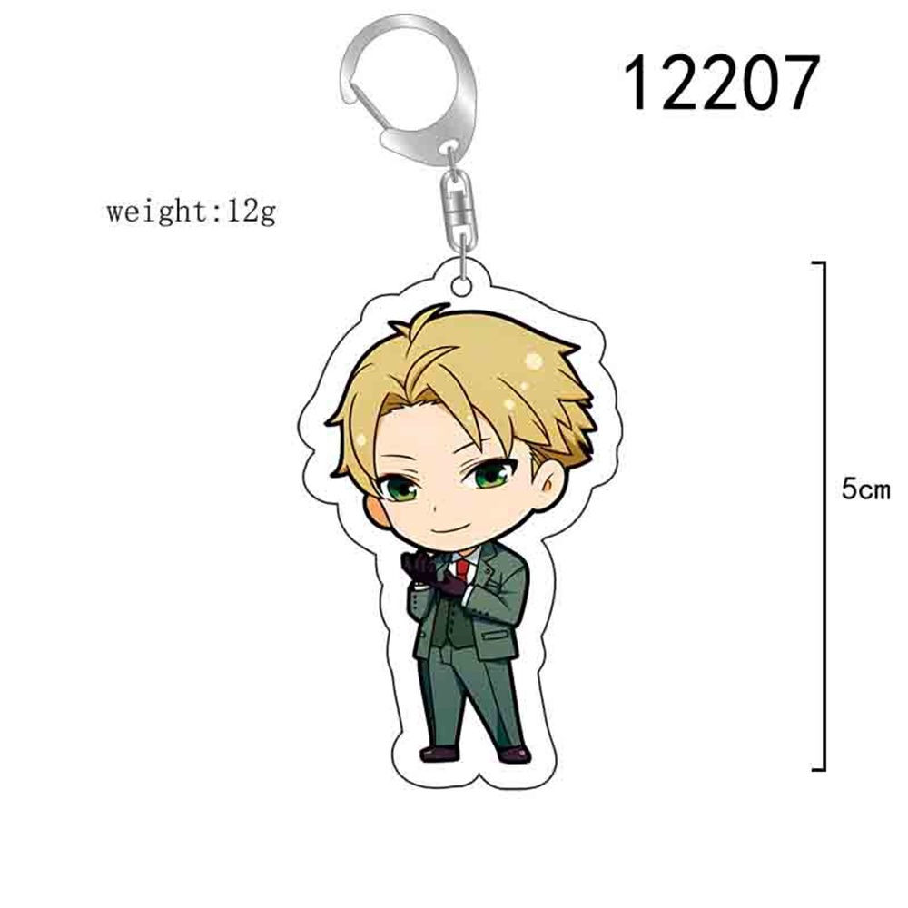 Japan Anime Spy X Family Keychain Cute Forger Anya Yor Loid Bond Barnes ...