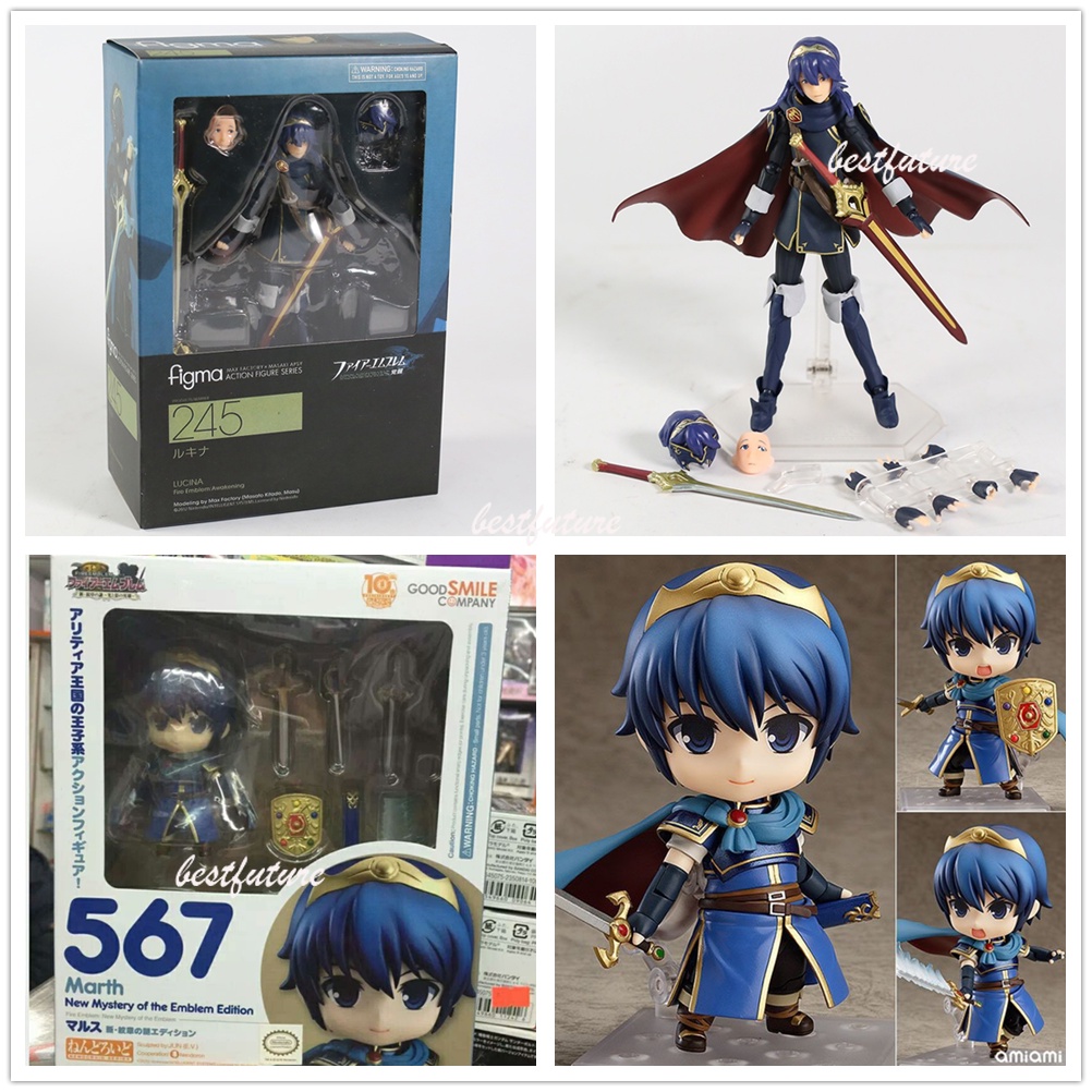 Figma 245 Fire Emblem Awakening Luqina Nendoroid 567 Marth Action ...