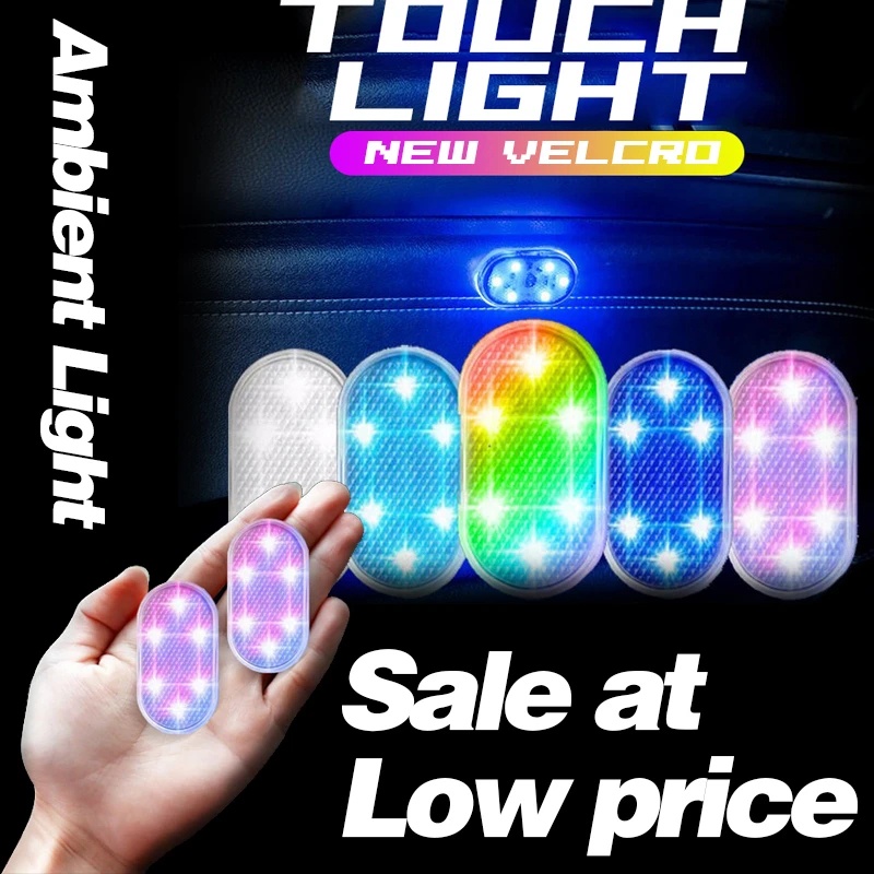 Car Interior Mini Light/Auto Touch Ambient Light/USB Charging LED Car ...