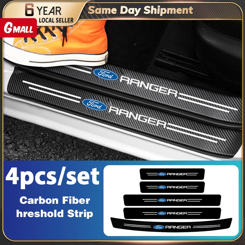 Ford Ranger Door Sill Strip Guard Sticker Protector for Car Accessories ...