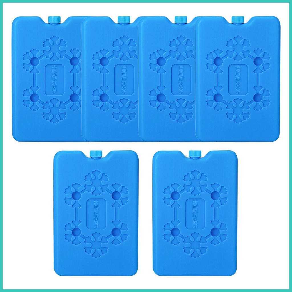 Ice Packs For Lunch Boxes 6pcs Small Cooler Dry Ice For Shipping Frozen ...