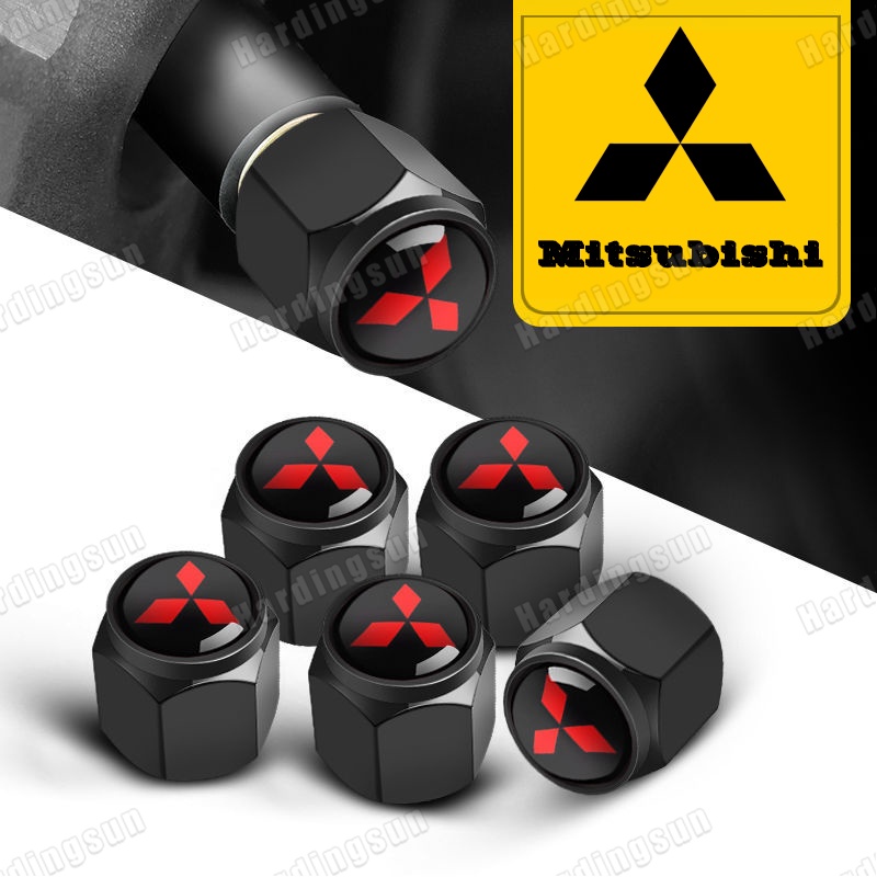 4 Pieces Anti-theft For Mitsubishi universal valve cap ASX modified ...