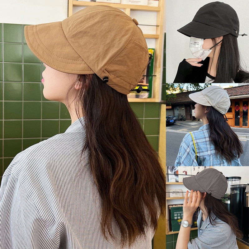Women's summer baseball cap casual outdoor sun protection cap | Shopee ...