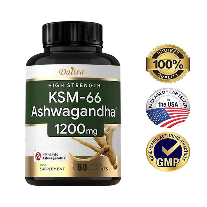 Ashwagandha Supplement 1200mg,Mood Enhancer, Relieves Stress And ...