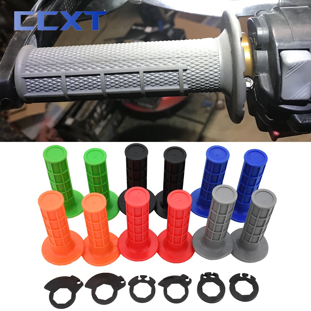 Motorcycle Universal Handle Grips Locking Mechanism Six Wheels Twist ...