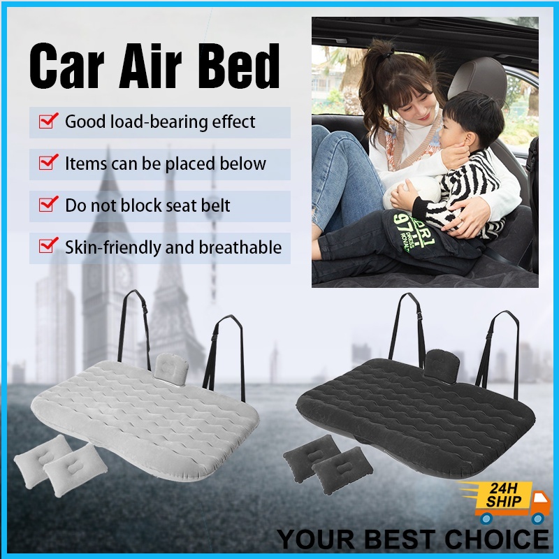 Inflatable Car Mattress Car Air Bed Multifunctional Car Inflatable Bed ...