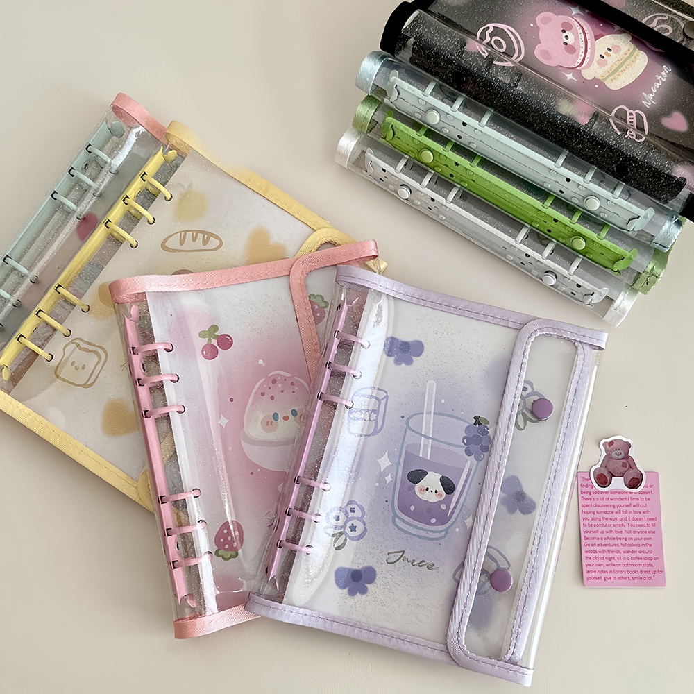 A6 Photo Storage Book Binder Photo Album Folder Inner Pages Card ...