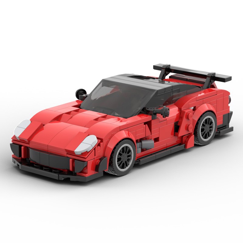 MOC Ferrari 599XX Super Sports Cars Building Blocks Toys For Kids Boys ...