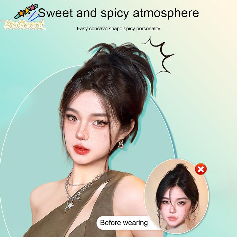 Punk Style Wig Sexy Versatile Wig Ring Female Hair Styling Wig Ring SG ...