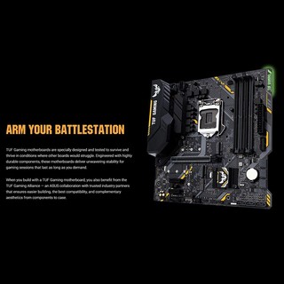 Asus TUF B360M-PLUS Gaming S Motherboard LGA1151 4x DDR4 Max 64GB RAM ...