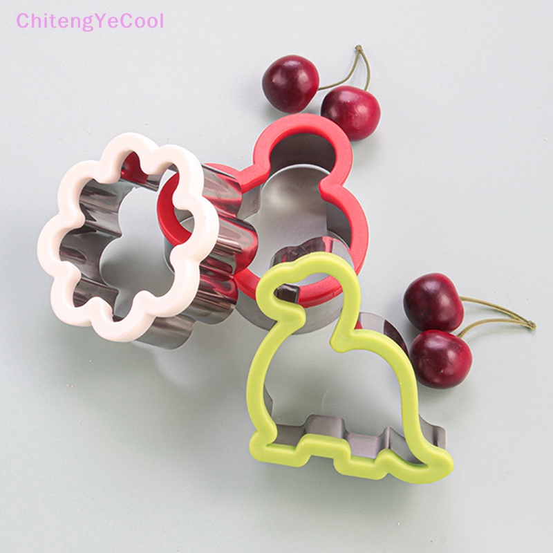 【HGPH】 Sandwich Cutters Plastic Stainless Steel DIY Cartoon Animals ...