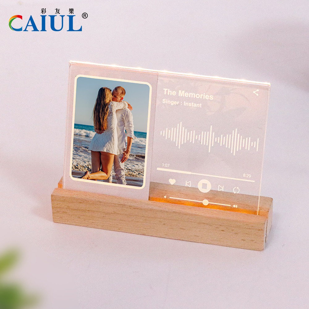Creative 3-In-1 Instant Mini Luminous Photo Light Photo Transparent ...