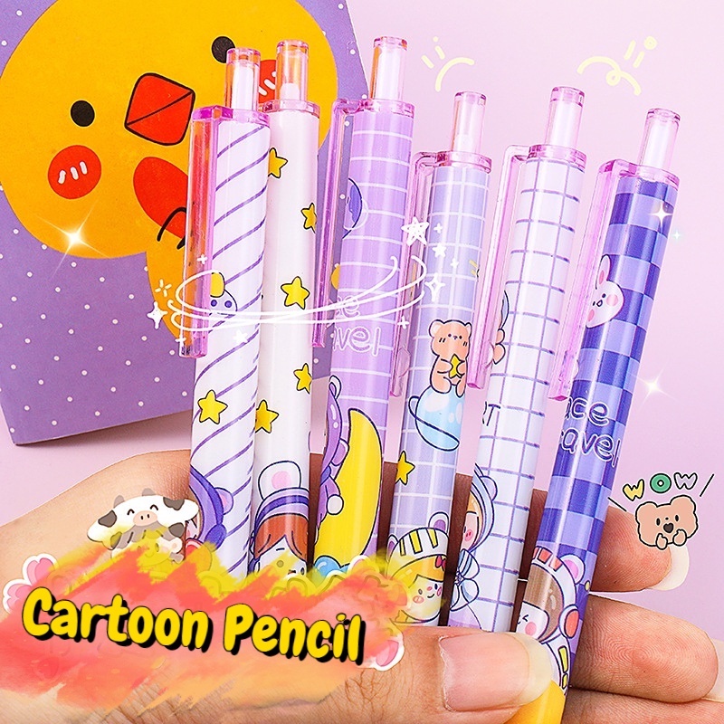 0.5mm Purple Planet Student Answer Question Automatic Pencil/Changeable ...