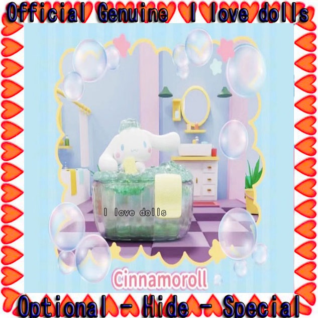 Sanrio Bath & Bath Blind Box Bubble Bath [Genuine] Doll Cute Figures ...