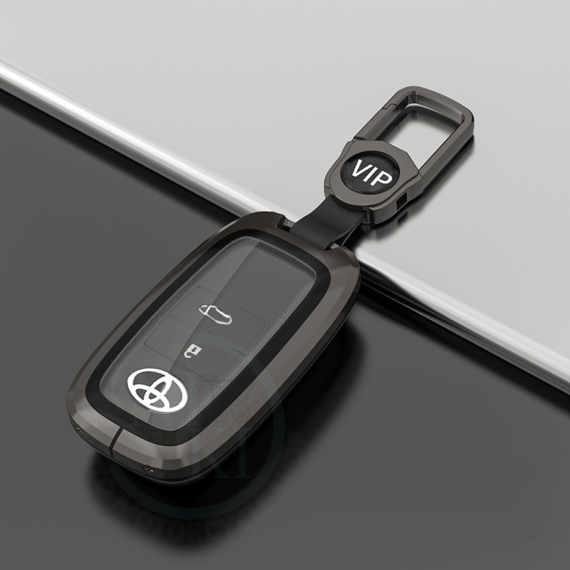 Zinc alloy+silicone key cover For Toyota Yaris Ativ Cross 2024 Ativ ...