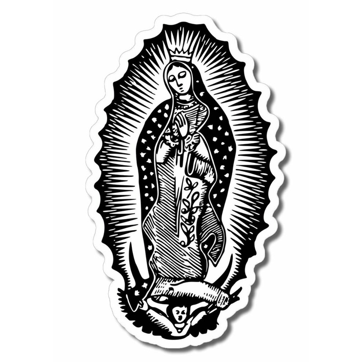 Virgin Mary Christian Religion Christ Holy Bible Decal Sticker 5 ...