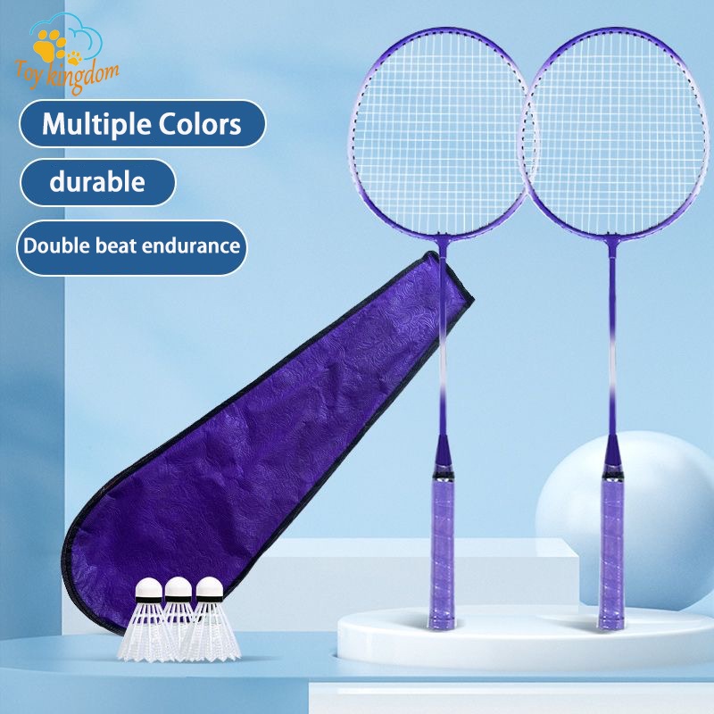 Badminton Racket Set High Elasticity Grow Up Teenager Competition ...