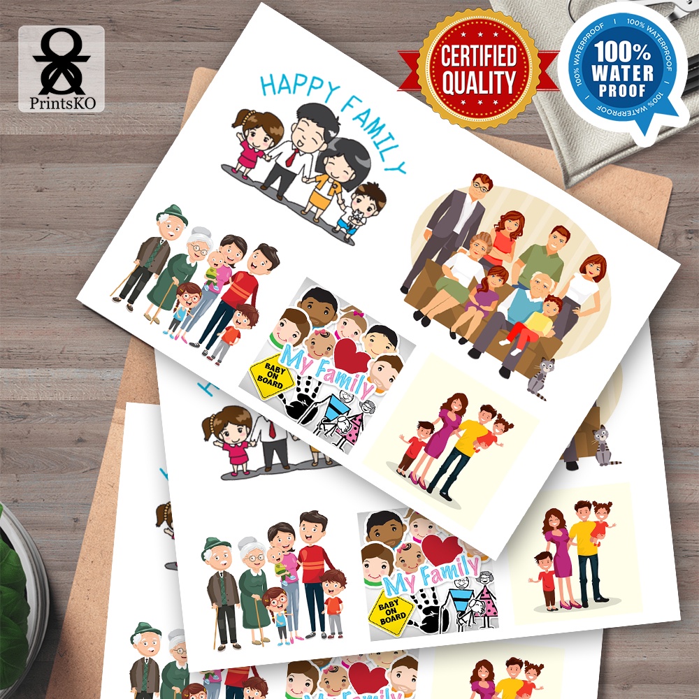 High Quality Waterproof Vinyl Sticker with Family Quotes - Design ...