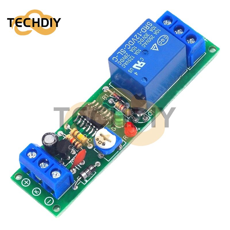 0-100 Mminutes Adjustable Time Delay Relay Module JK11B for PLC ...