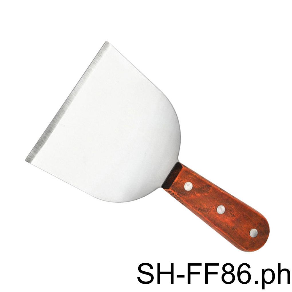 Flexible Beefsteak Turner Stainless Steel Spatulas with Wooden Handle ...