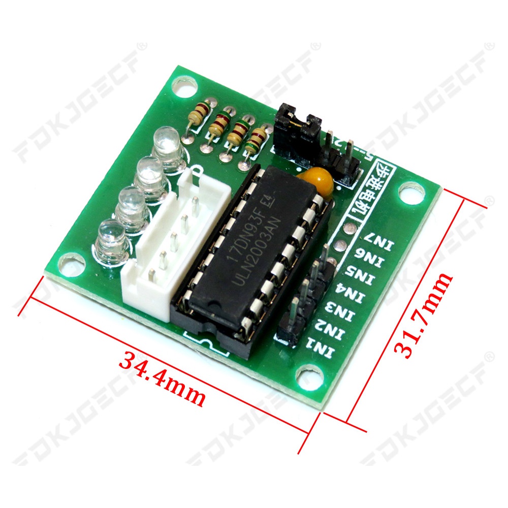 ULN2003 5V 4-phase 5-wire stepper motor gear motor 28BYJ-48-5V,Micro Mini Electric Step Motor ...