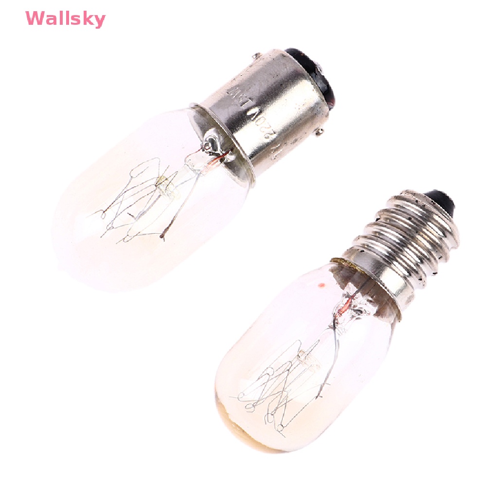 Wallsky> 15W 220v Sewing Machine Bulb Incandescent Lamp Corn LED Fridge ...