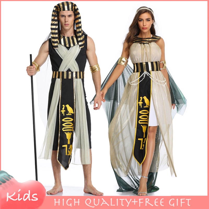 Egyptian Pharaoh Cleopatra Greek Mythology God Goddess Cosplay Costume ...