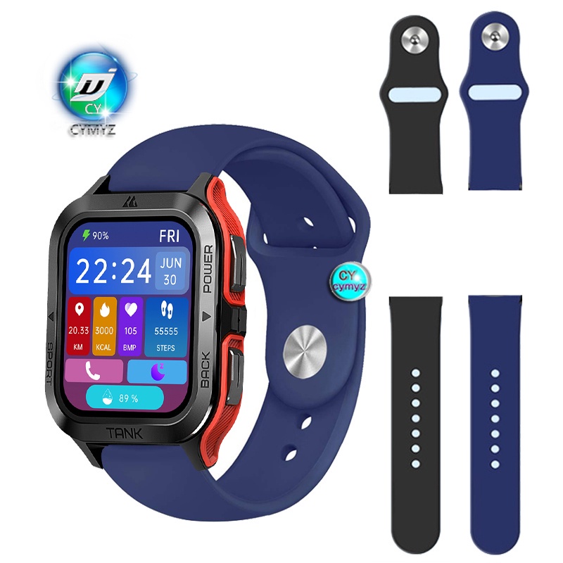 KOSPET TANK M2 Smart Watch strap Silicone strap Sports wristband KOSPET ...