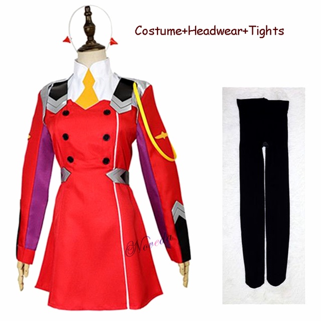 DARLING in the FRANXX Zero Two HIRO ICHIGO MIKU KOKORO School Uniform ...