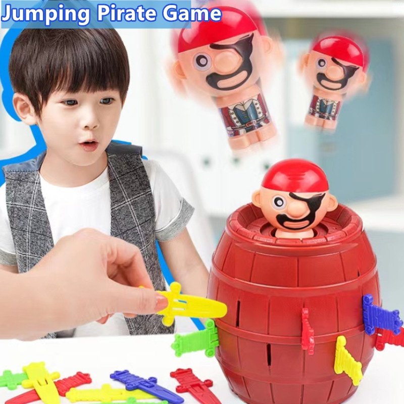 Jumping Pirate Game 2IN1 Mini Board Game Parent-child Interactive Toy ...