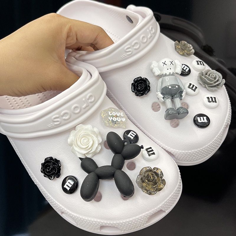17pcs INS KAWS & Balloon Dog Button Shoes Charm -croc /jibz /Button ...