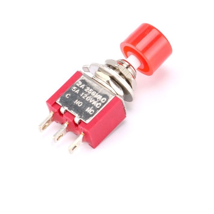 Push Button Switch PS-102 PS-202 With Little Red Riding Hood Round Self ...