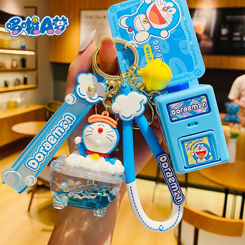 Genuine Doraemon Series Keychain/High-End Small Gift Pendant | Shopee ...