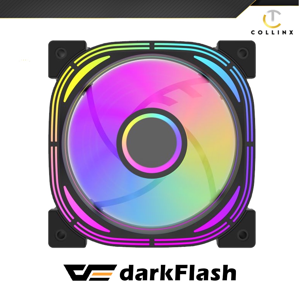 DarkFlash Infinity 24 RGB Case Fans | 800-1200 RPM Fan Speed | Collinx ...